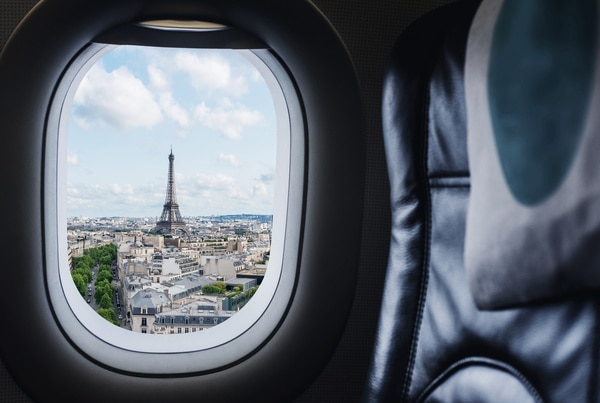 How long is the flight from Montreal to Paris?